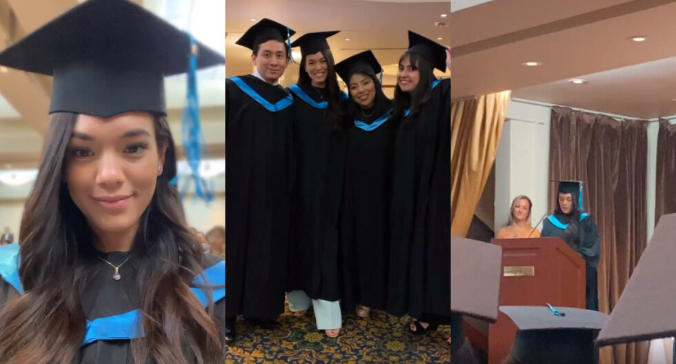 Jazmín Pinedo se graduó como publicista: “Los sueños están para cumplirse”