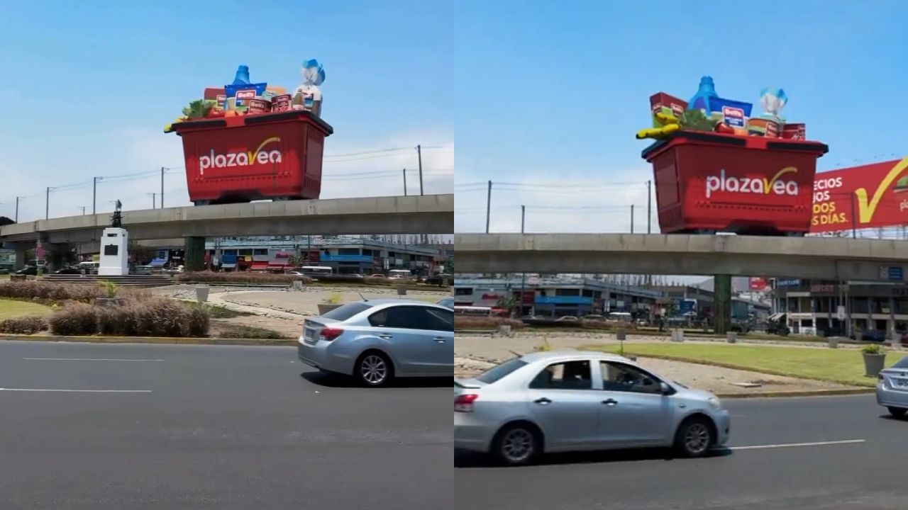 Plaza Vea lanza 'Canasta' recorriendo las vías del Metro de Lima