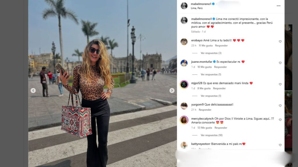 Mabel Moreno, la recordada 'Gema' de 'La reina del flow', visitó Lima ...